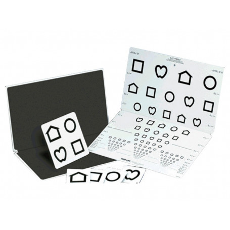 LEA Symbols 15-line distance chart 3m | Medi-Shop.gr