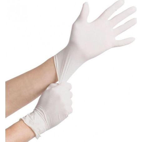 Latex gloves powdered (100 pcs) | Medi-Shop.gr