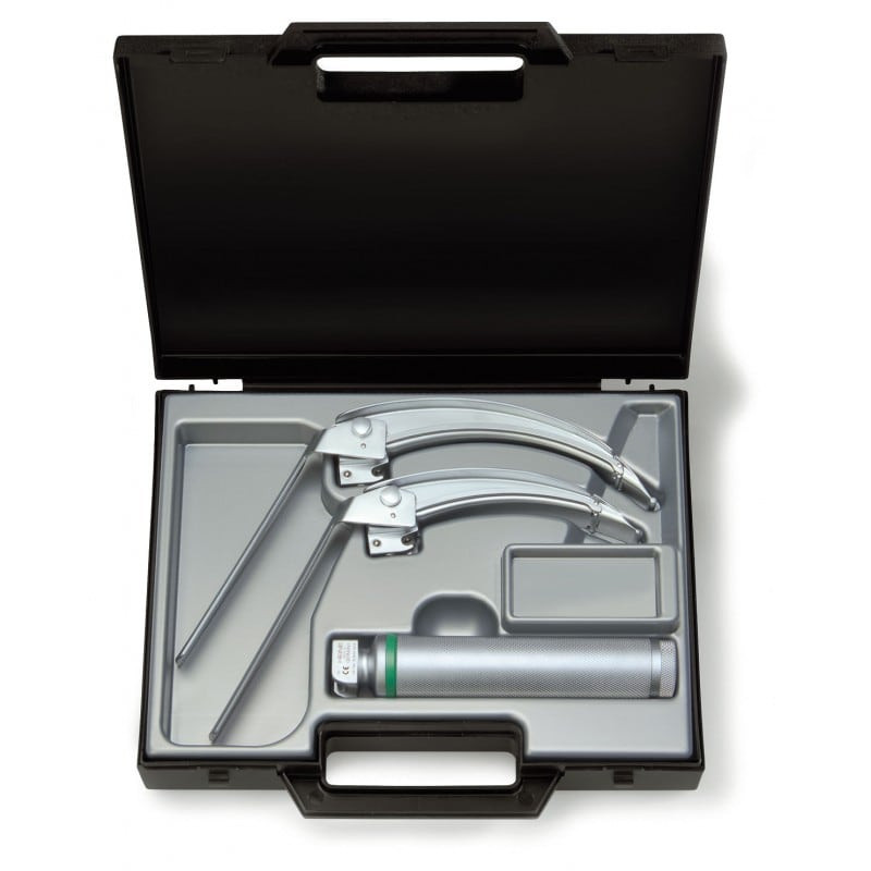 HEINE FlexTip+ laryngoscope set LED Mac 3 & Mac 4
