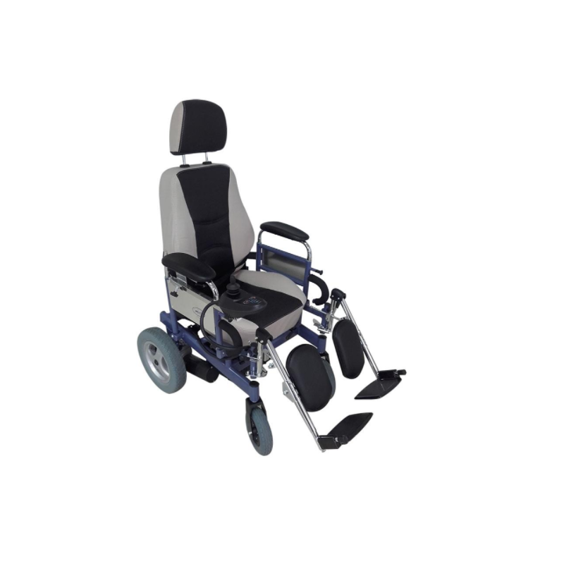 Reclining power wheelchair