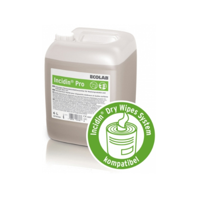 Disinfectant cleaning without aldehydes Incidin Pro 6lt | Medi-Shop.gr