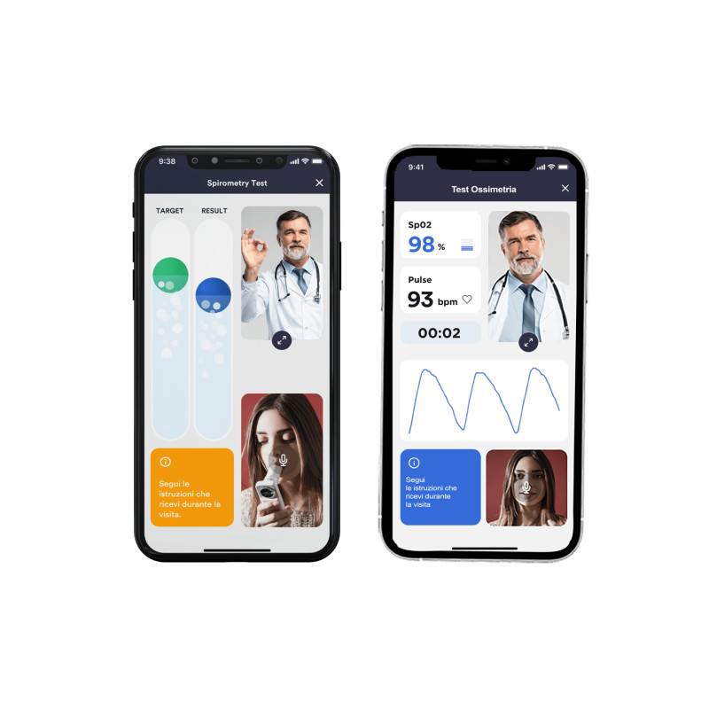 MIR Spirobank Smart spirometer with 1 multi-use turbine and oximetry ...