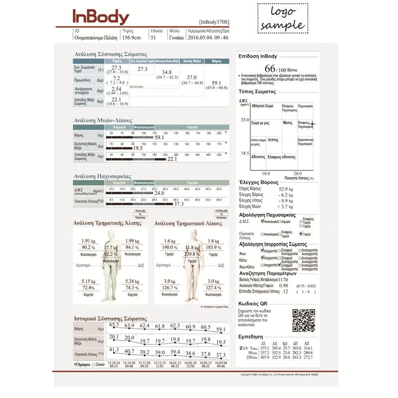 Body composition analyzer InBody 370S