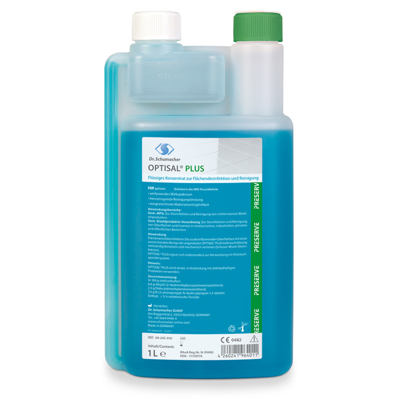 Optisal Plus Liquid surface disinfectant 1000ml | Medi-Shop.gr
