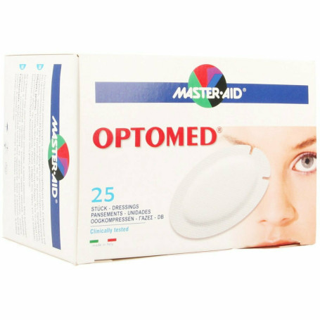 Master Aid Optomed sterile ophthalmic pads (25 pcs) | Medi-Shop.gr