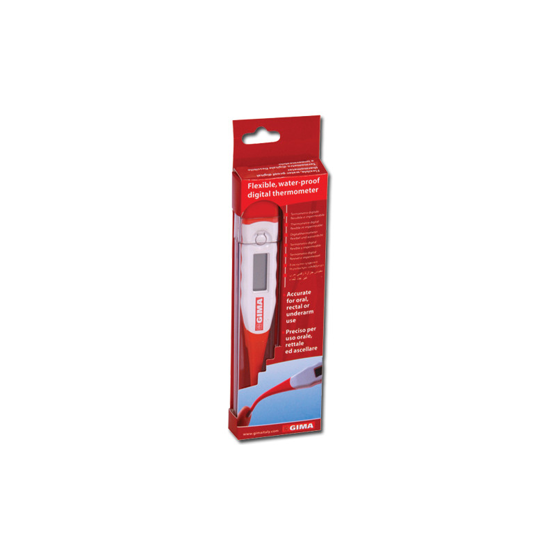 Flexi digital thermometer red | Medi-Shop.gr