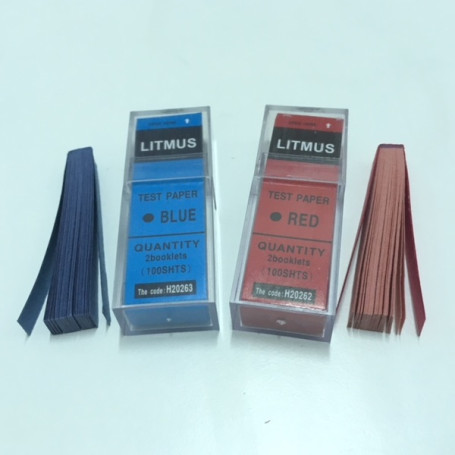 Litmus paper indicators blue (100 pcs) | Medi-Shop.gr