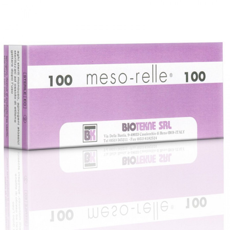 Meso-relle mesotherapy needles 27G 0.40x4mm (100 pcs) | Medi-Shop.gr